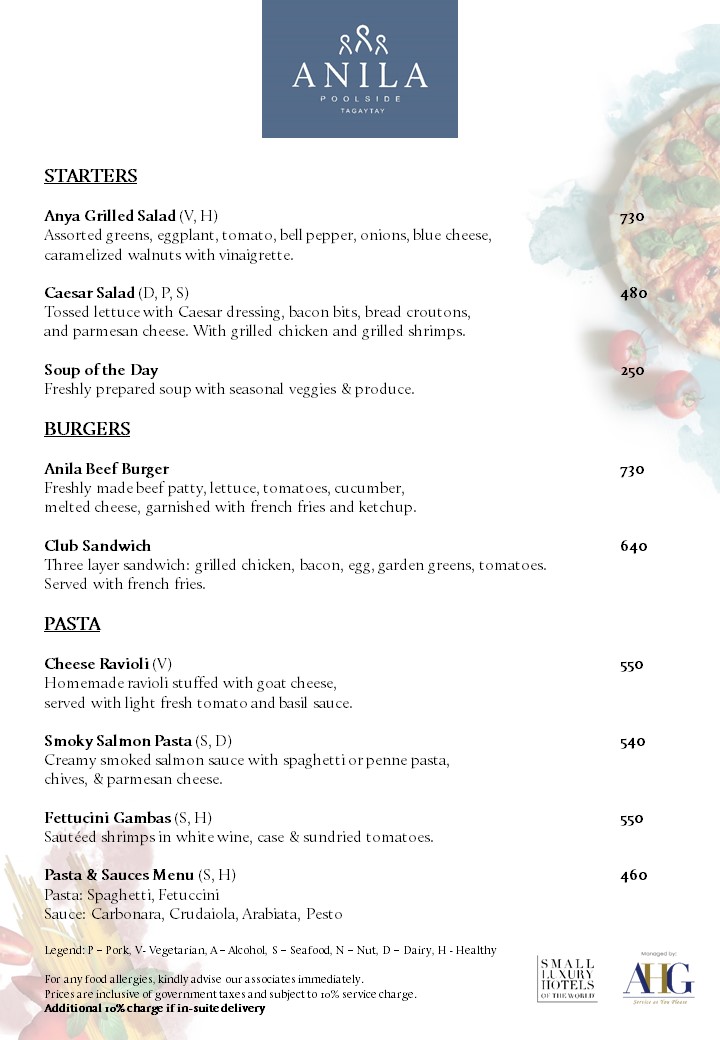 Anila Poolside Restaurant Info and Reservations